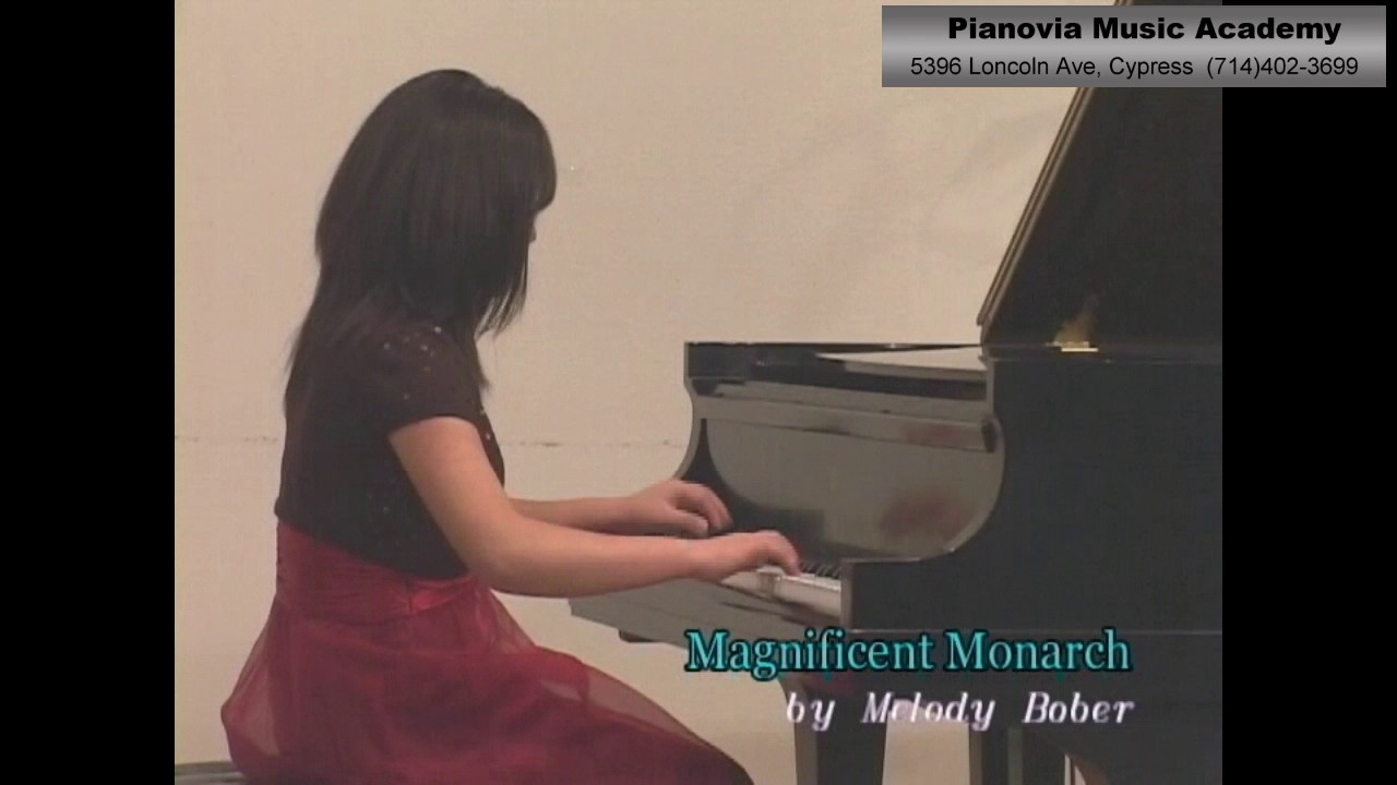 Sharon Kim (pf) ..... Magnificent Monarch by Melody Bober - YouTube