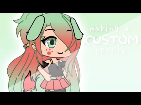 Making a custom gacha sprite - YouTube