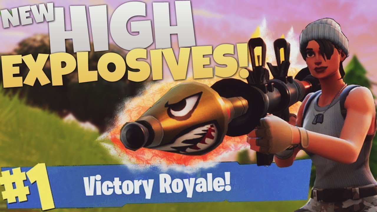 Fortnite High Explosives - YouTube