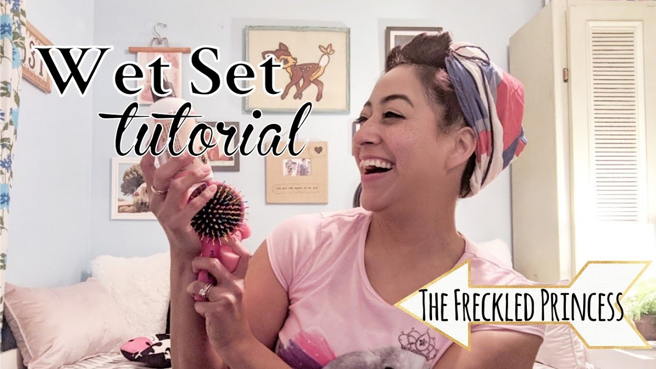 Vintage Wet Set Tutorial! - YouTube