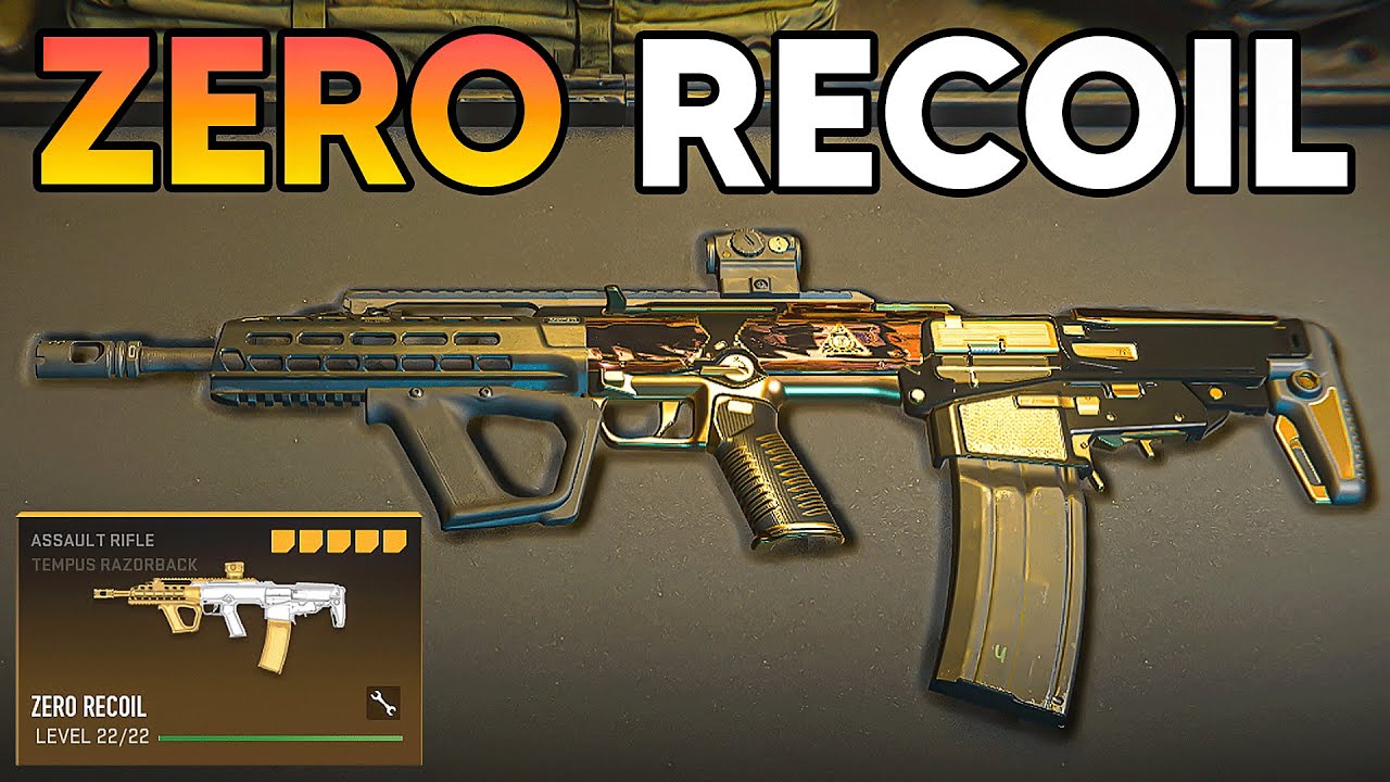 the *ZERO RECOIL* TEMPUS RAZORBACK SETUP in WARZONE 2! 👑 (Vondel Park ...