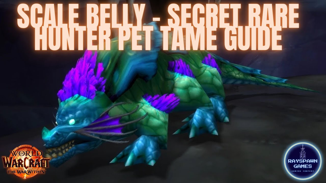 Taming Scale Belly! This Rare Pet is a Must-Have! - YouTube