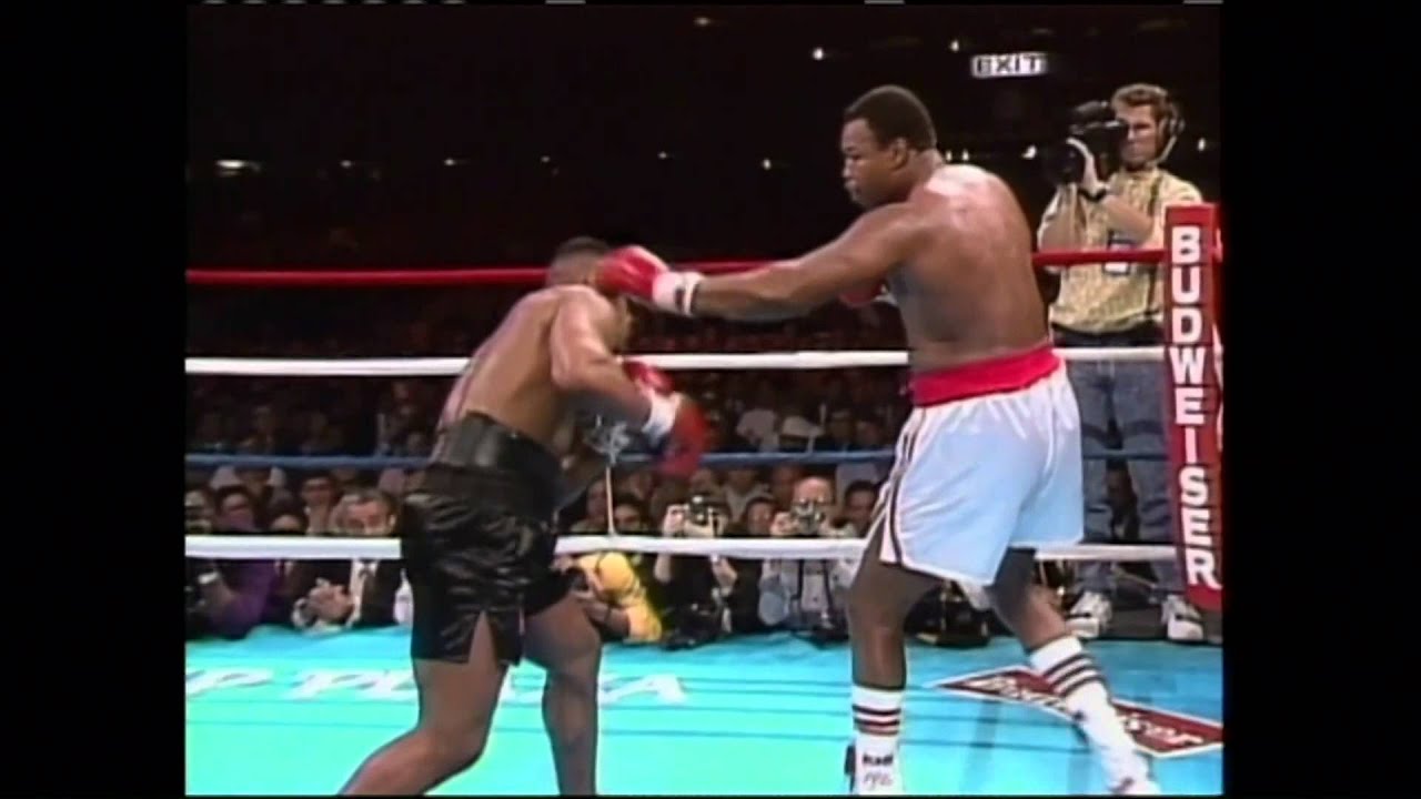 Mike Tyson vs Larry Holmes 22. 01. 1988 - YouTube