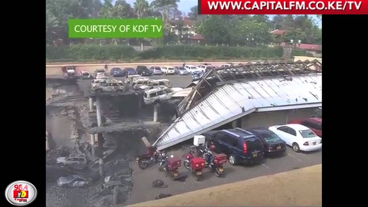 Exclusive footage of Westgate terror attack scene - YouTube