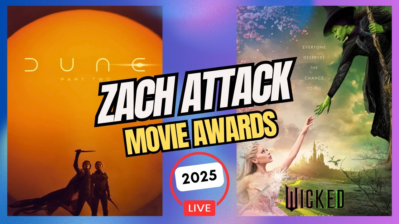 2nd Annual Zach Attack Movie Awards Live(MY OSCARS) - YouTube