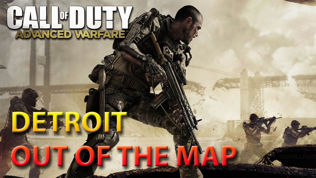 Advanced Warfare | GET OUT OF MAP DETROIT - YouTube