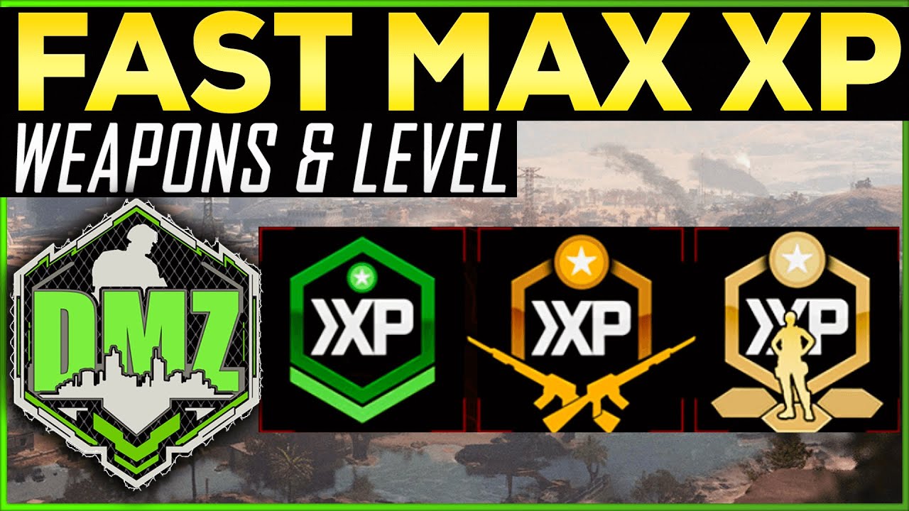 MW2 DMZ MAX XP and Weapon XP Fast - Solo DMZ Weapon XP Glitch - Level ...