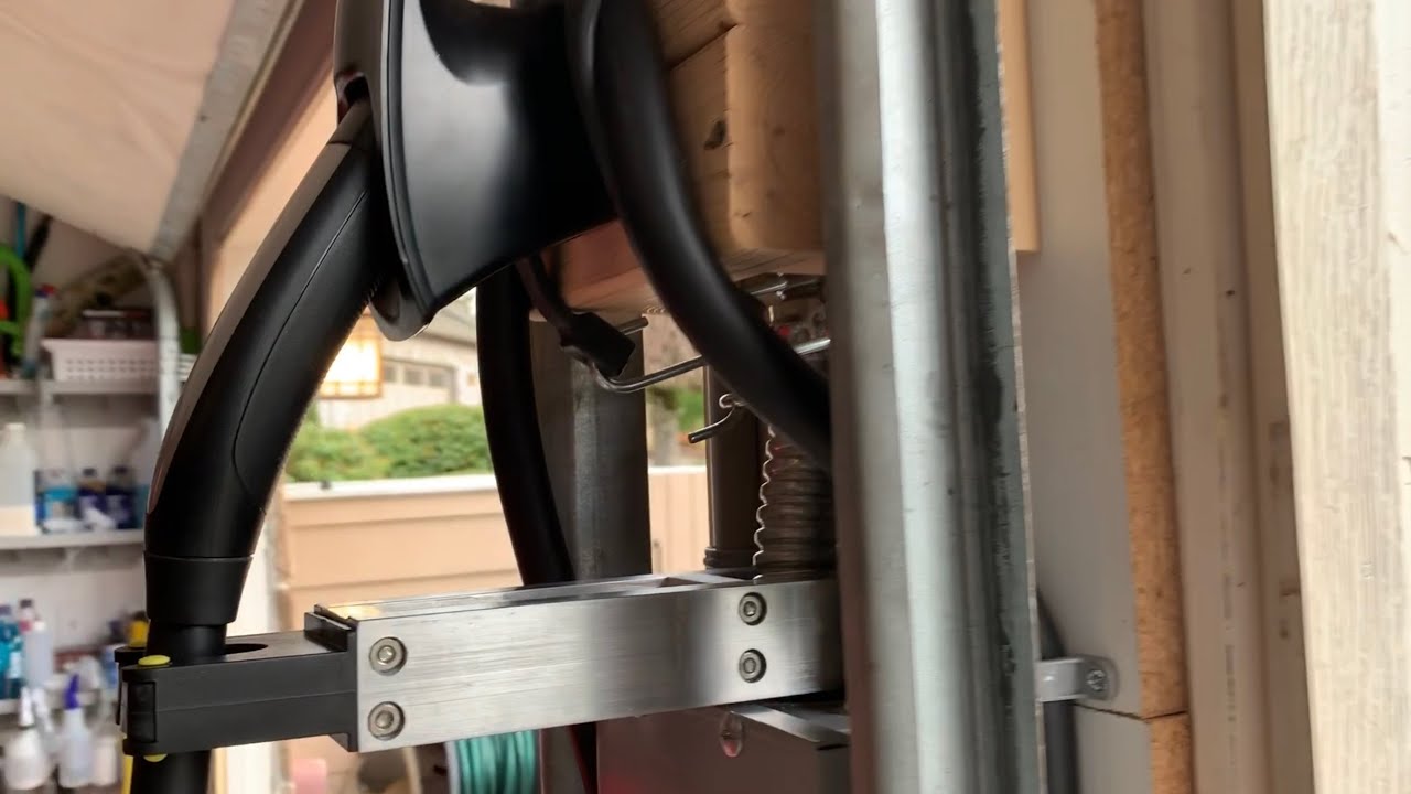 Tesla Wall Charger Cable Management System Upgrade. - YouTube