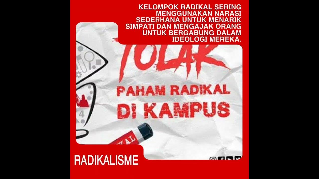 Tolak paham radikalisme di kampus - YouTube