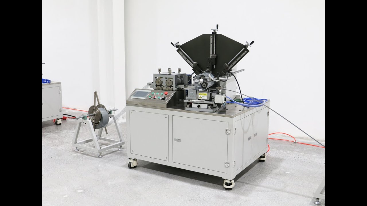 Spiral tube making machine - YouTube
