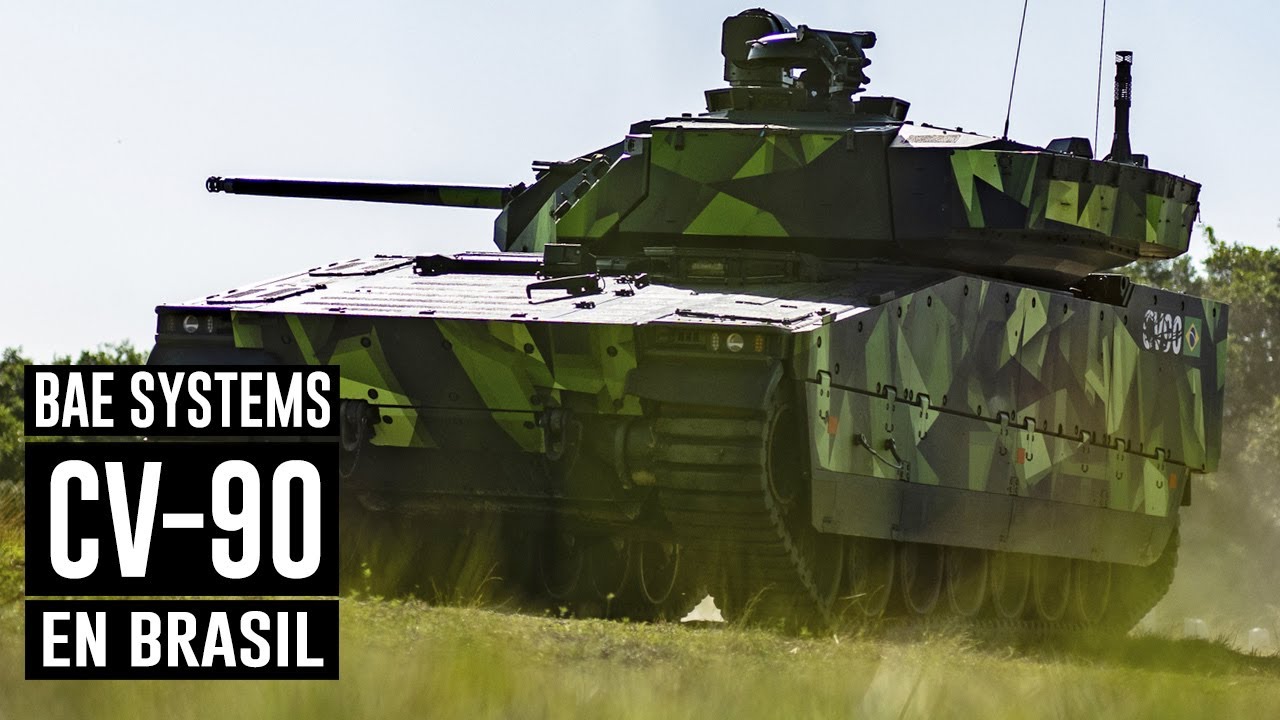 CV90 en Brasil: El Ejército Brasileño pone a prueba el blindado de ...