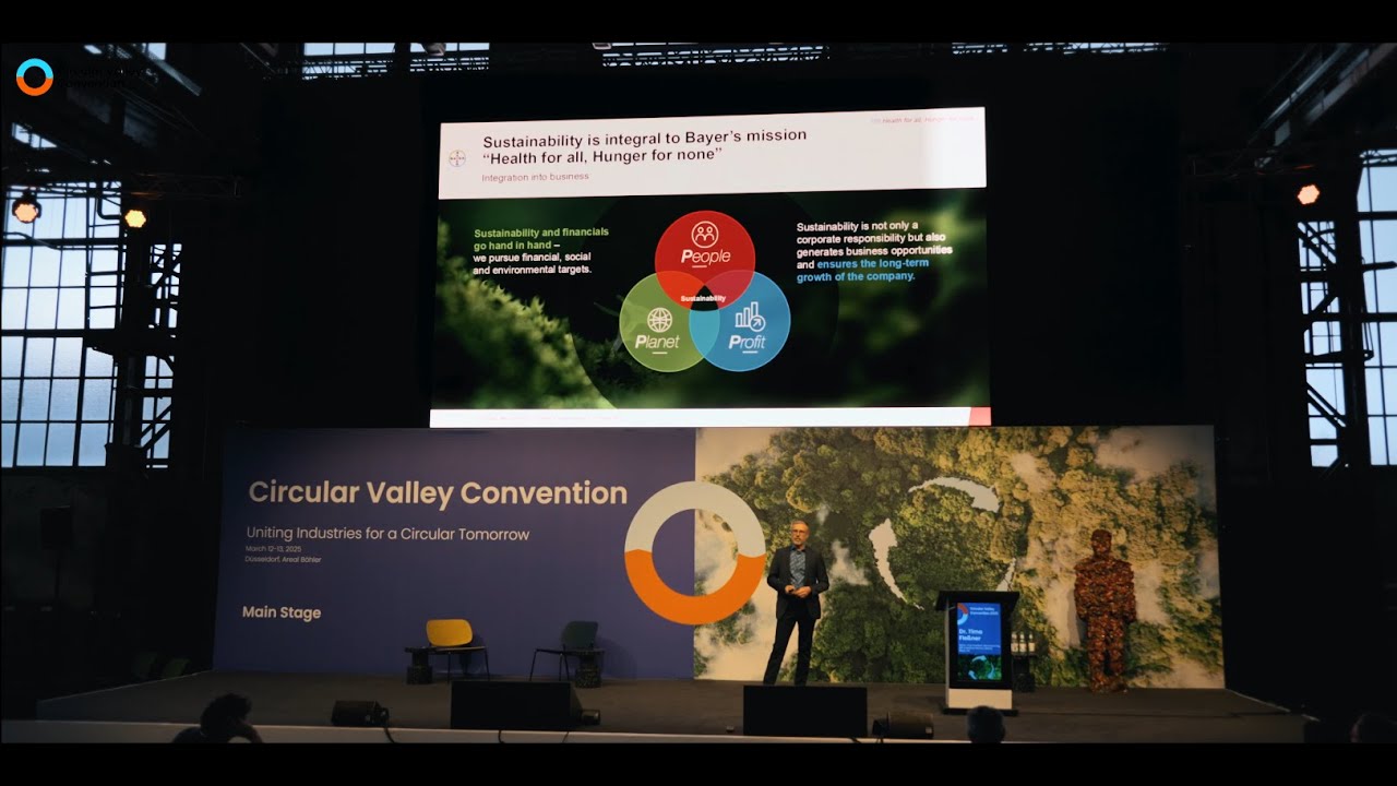 Circularity in Pharmaceuticals - Dr. Timo Fleßner (Bayer AG) at CVC ...