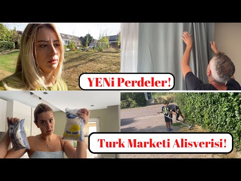 Hepinize Tesekkur Ederim! Turkiye’de Perde Yaptirdim! Firar Etti! Alisveris!#hollandadanatesailesi