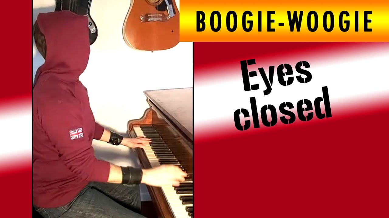 Eyes closed extreme boogie woogie piano challenge - Ben Toury - YouTube