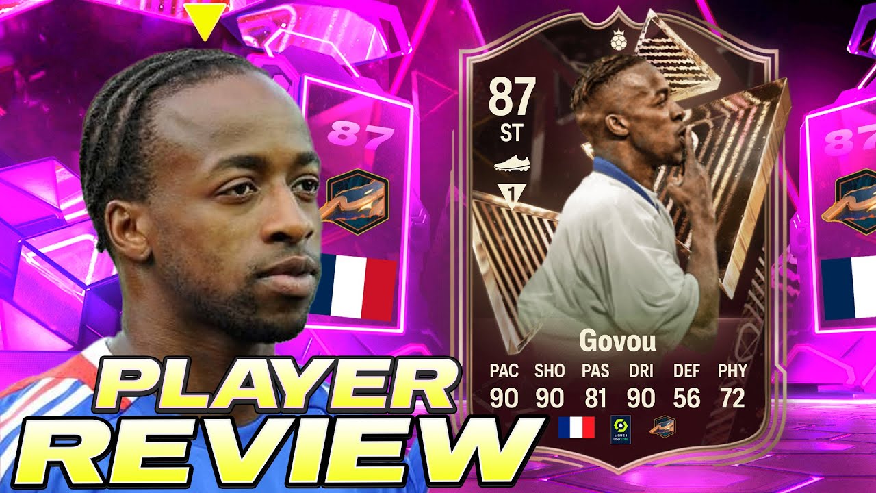 🚨87 TRIPLE THREAT HERO GOVOU PLAYER REVIEW - EA FC 24 ULTIMATE TEAM ...