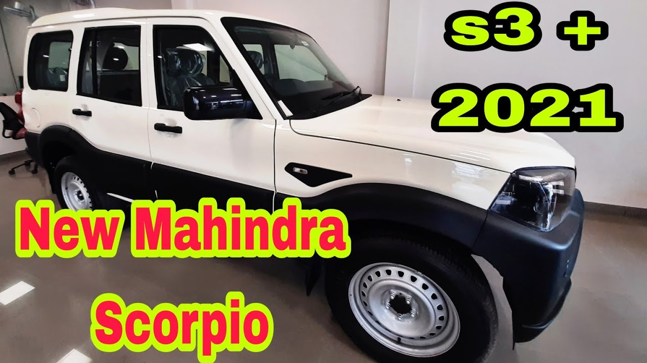 Mahindra S3+ | Mahindra Scorpio S3+ price 2021 | Scorpio S3 Plus bs6 ...