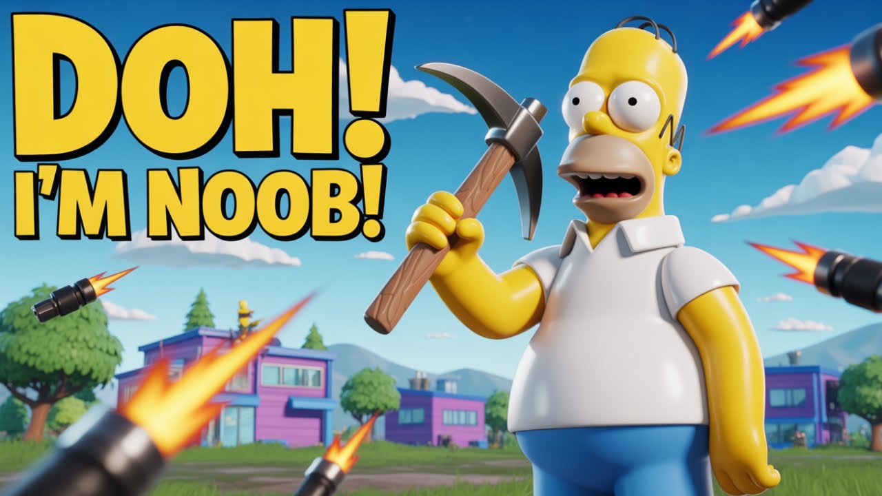 Baddog Play's: Simpson Fortnite Noob! - YouTube