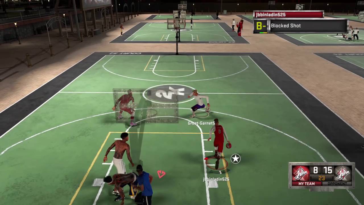 NBA 2K16 snatch block - YouTube