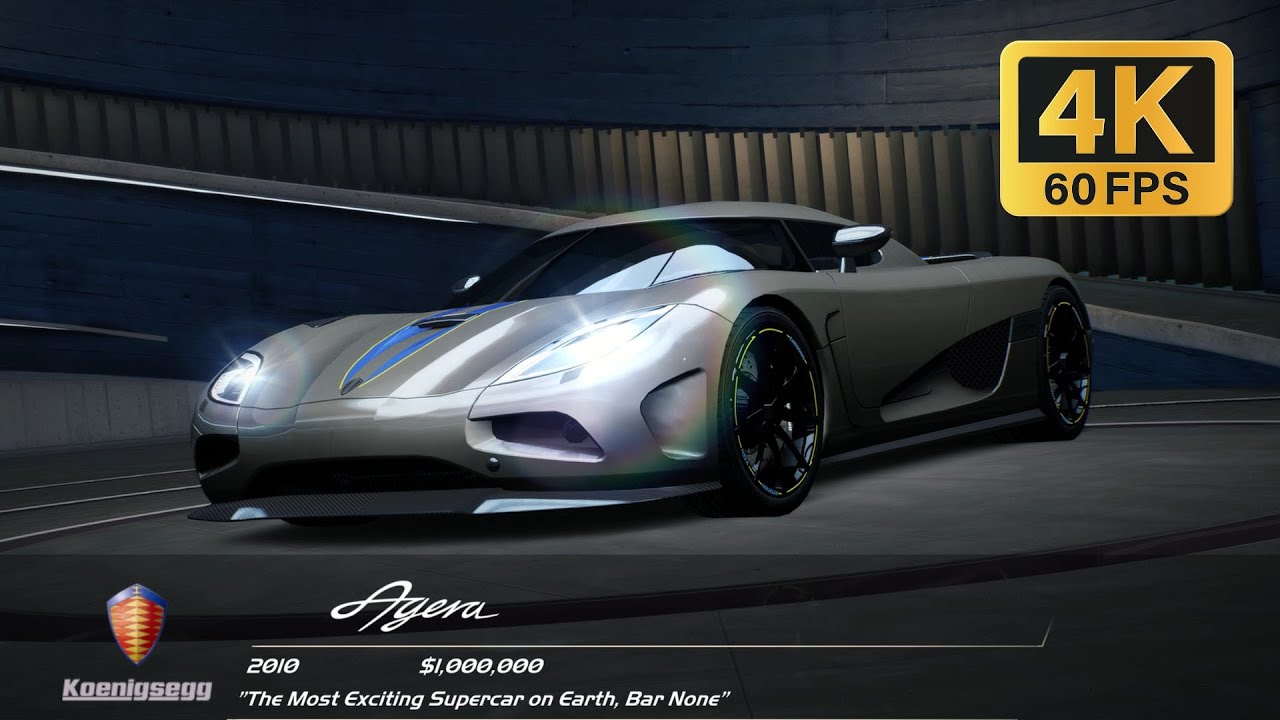 Koenigsegg Agera/Need for Speed Hot Pursuit Remastered - YouTube