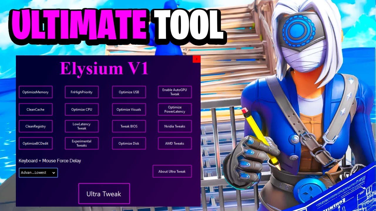 ULTIMATE Fortnite Chapter 5 Tweaking Utility! 🔧 (Huge FPS Boost) 2024 ...