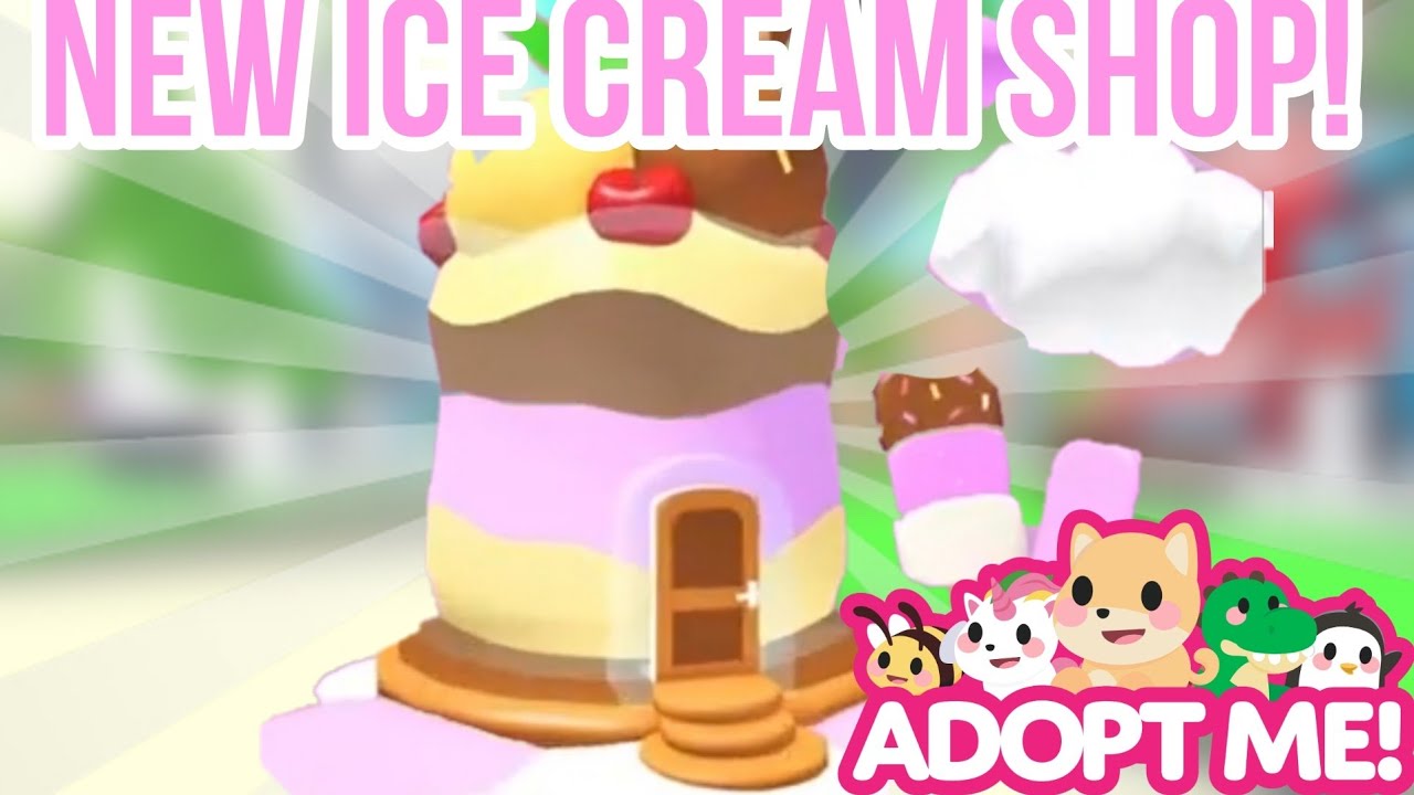 🍨 TOURING THE ICE CREAM HOME | ADOPT ME - YouTube