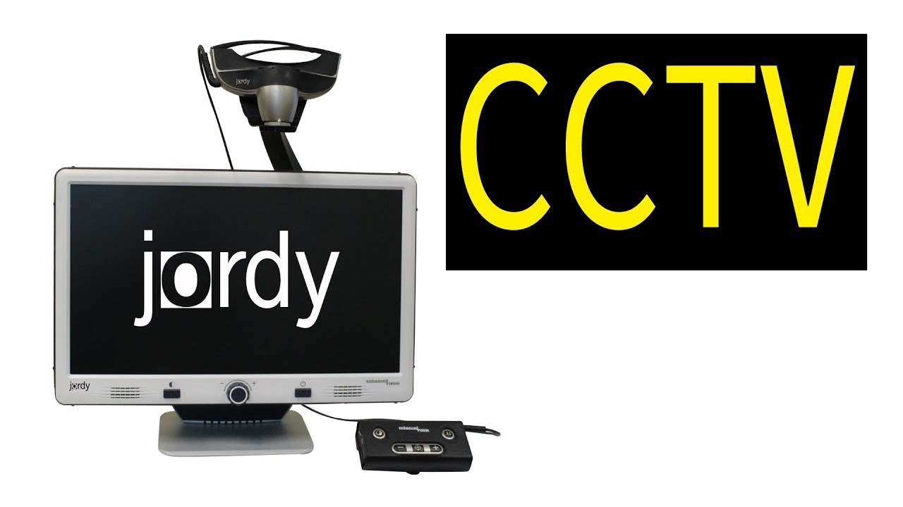 The Jordy As A CCTV , Desktop Magnifier - The Blind Life - YouTube
