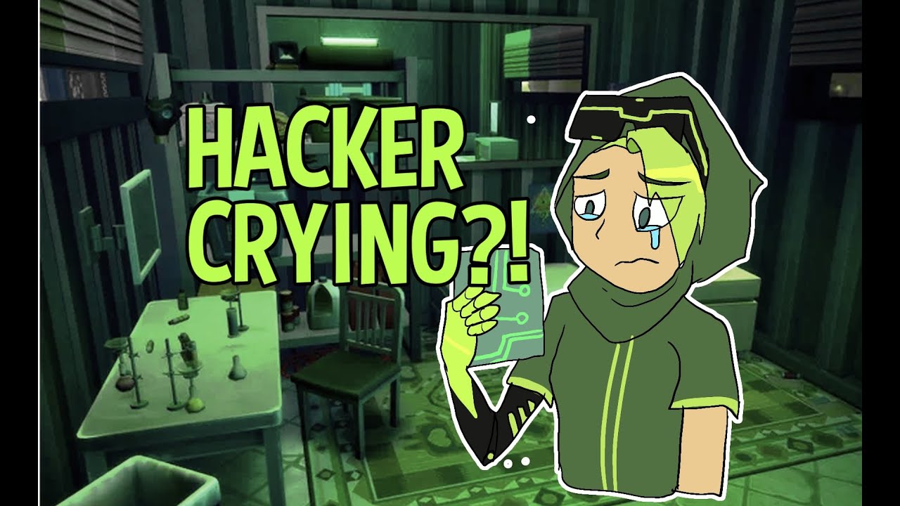 Murder Party Hacker crying in the tv show complication - YouTube