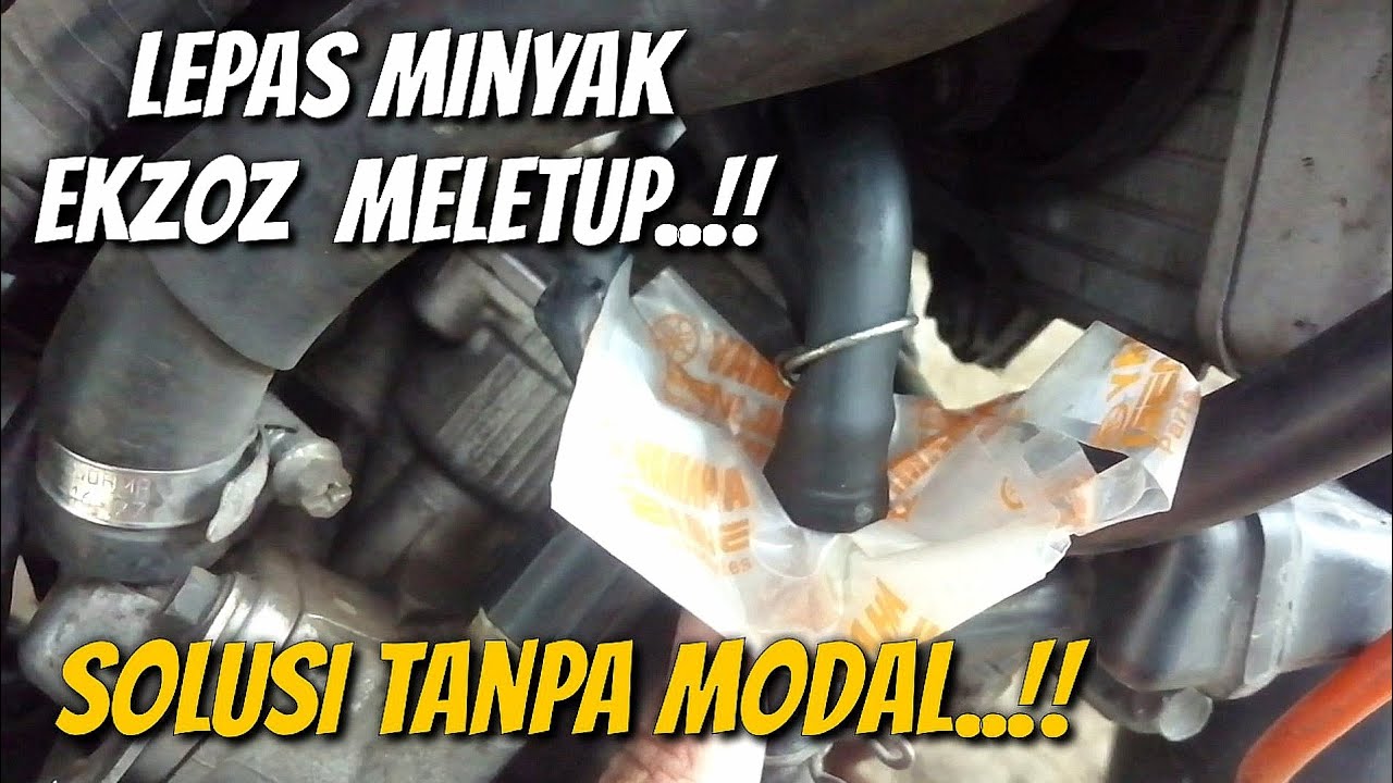 Penyebab Ekzoz Motor Mengeluarkan Letupan‼️Mengenal Kerusakan - YouTube