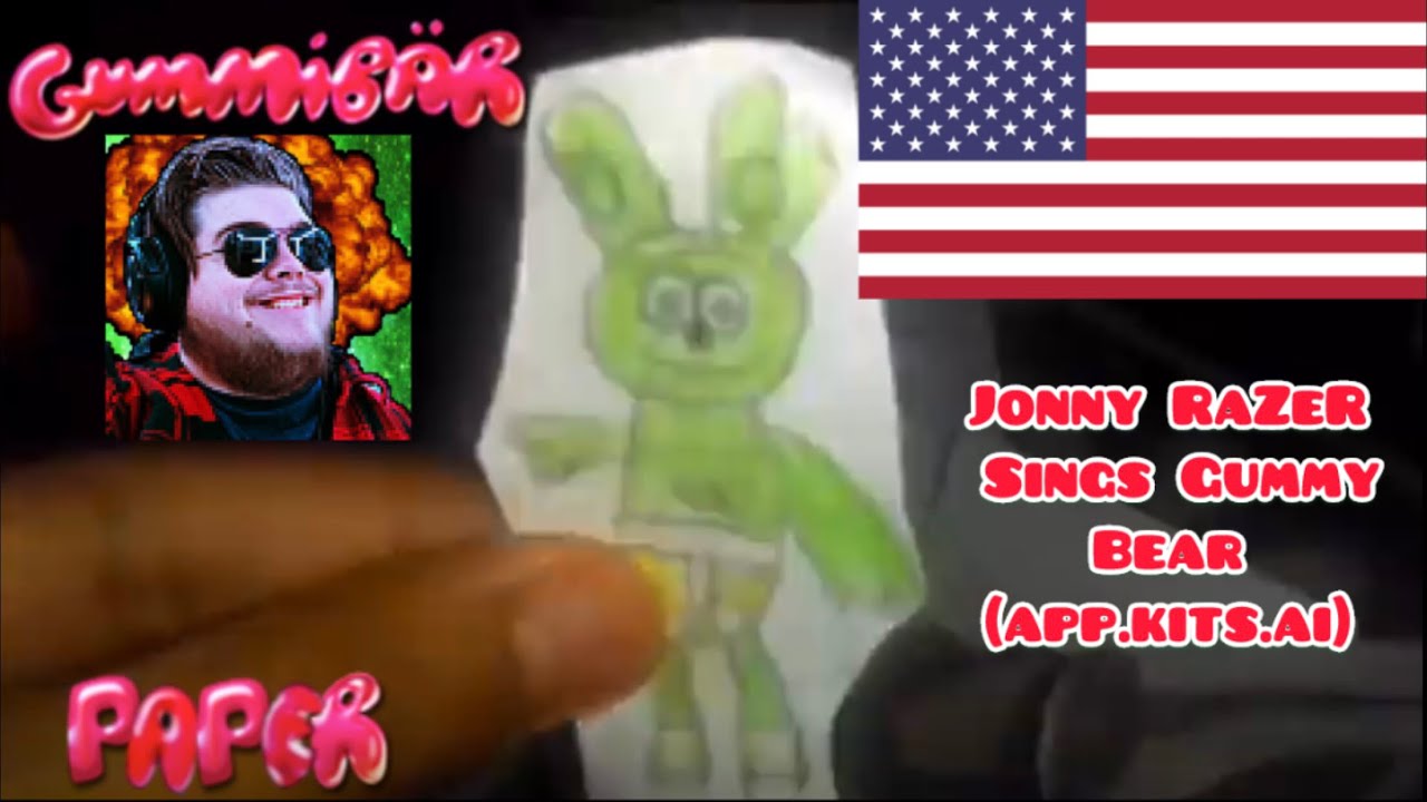 The Gummy Bear Long English Jonny RaZeR Sings Gummy Bear 🇺🇸 (app.kits ...