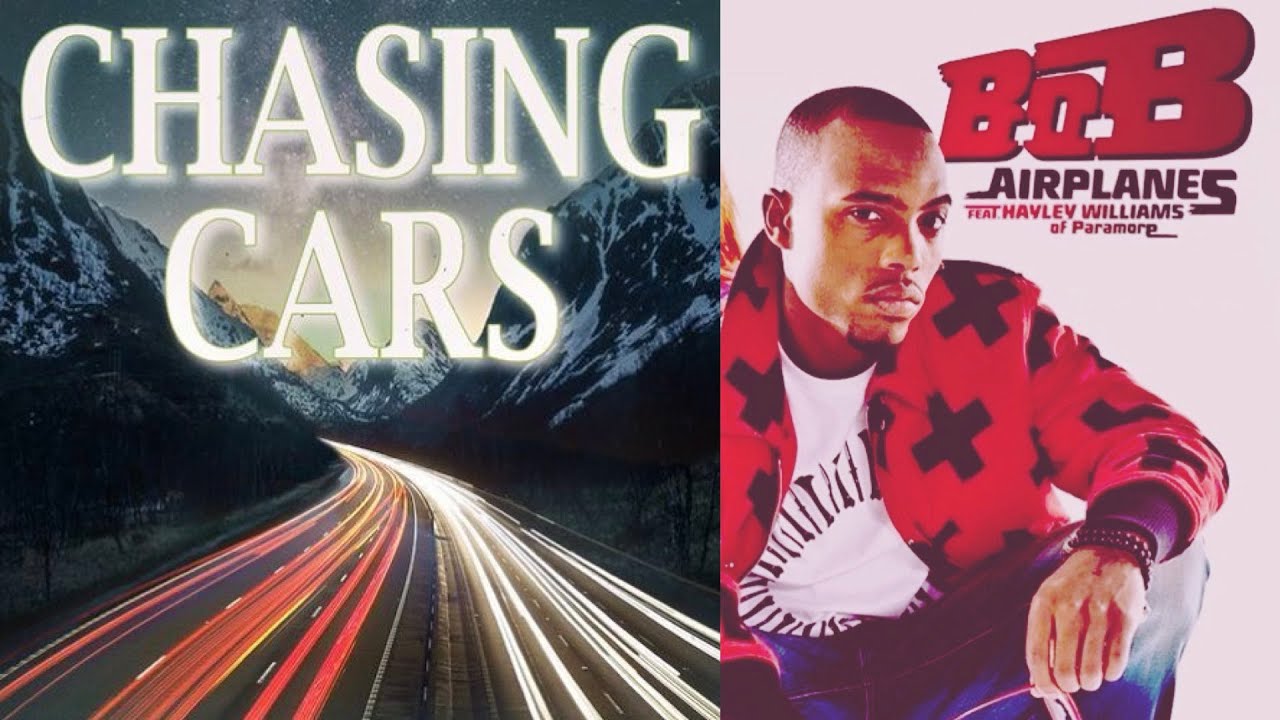"Chasing Airplanes" - Snow Patrol vs B.o.B (mashup visualiser) - YouTube
