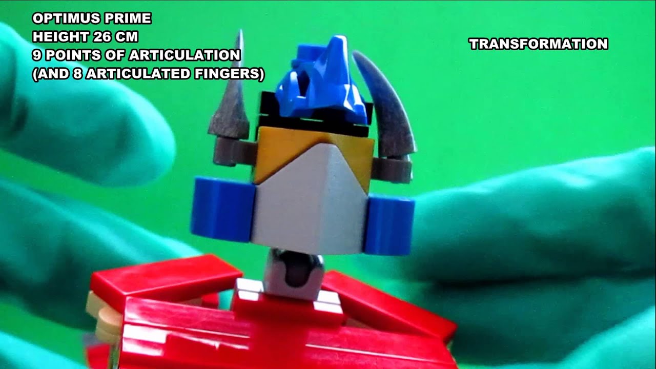 Lego Transformers Autobot Optimus Prime 2016 BRICKOVERY - YouTube