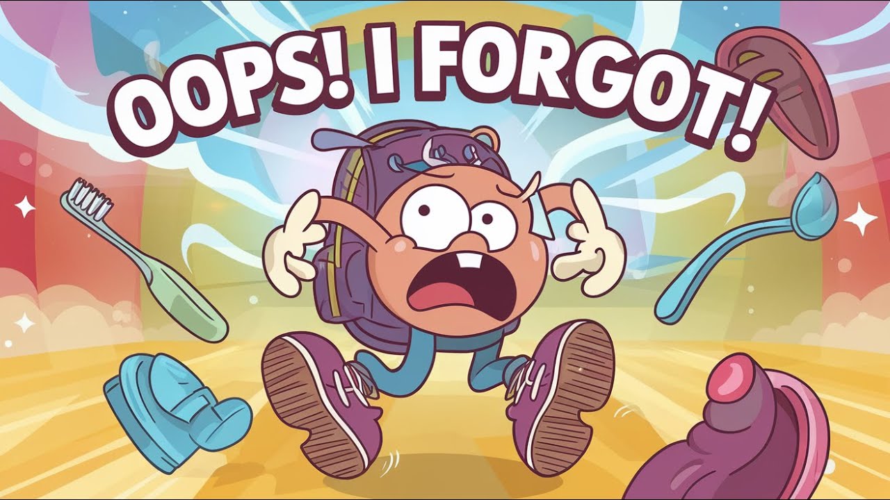 🎵 "Oops! I Forgot" - A Fun Song About Forgetfulness 🎵 - YouTube