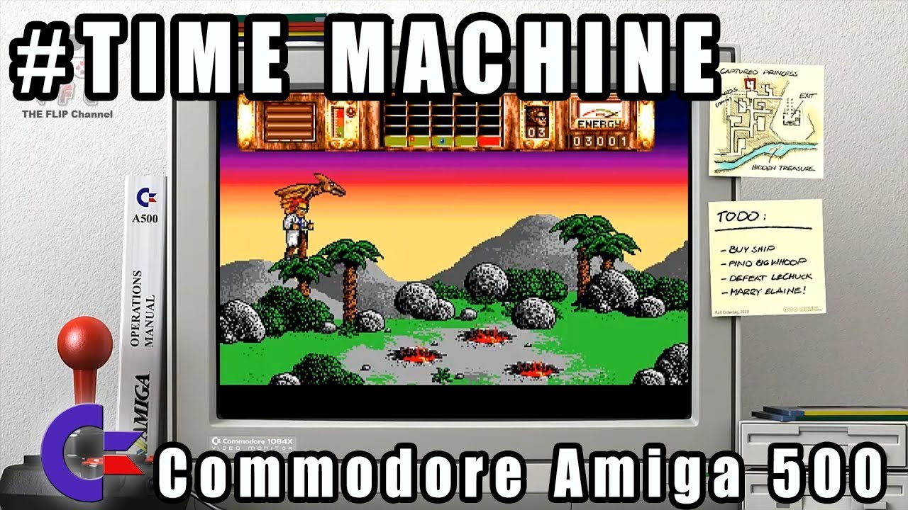 Time Machine - Commodore Amiga 500 Gameplay Demo - YouTube