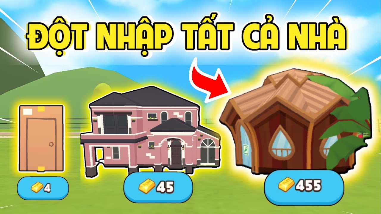 PLAY TOGETHER | BEDY ĐỘT NHẬP TẤT CẢ NGÔI NHÀ TỪ RẺ CHO ĐẾN ĐẮT NHẤT ...