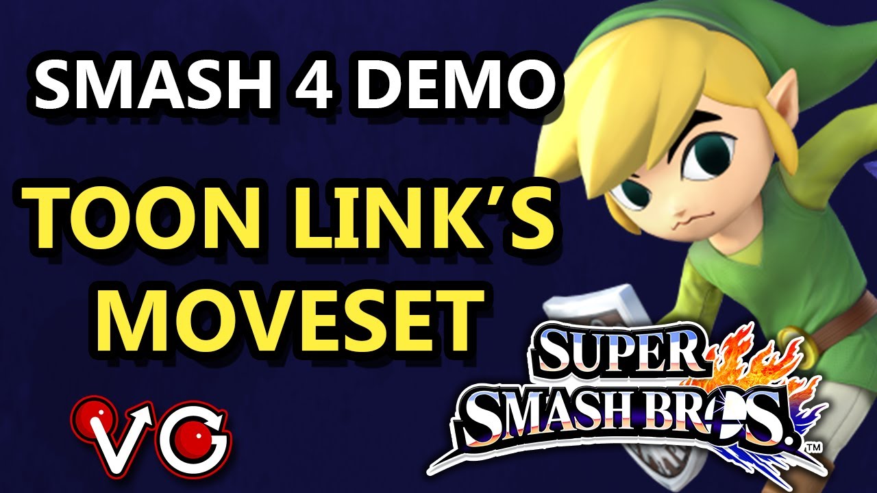 Smash 4 Demo - Toon Link's Moveset - SSB3DS - SSB4 - SSBU - Smash For ...