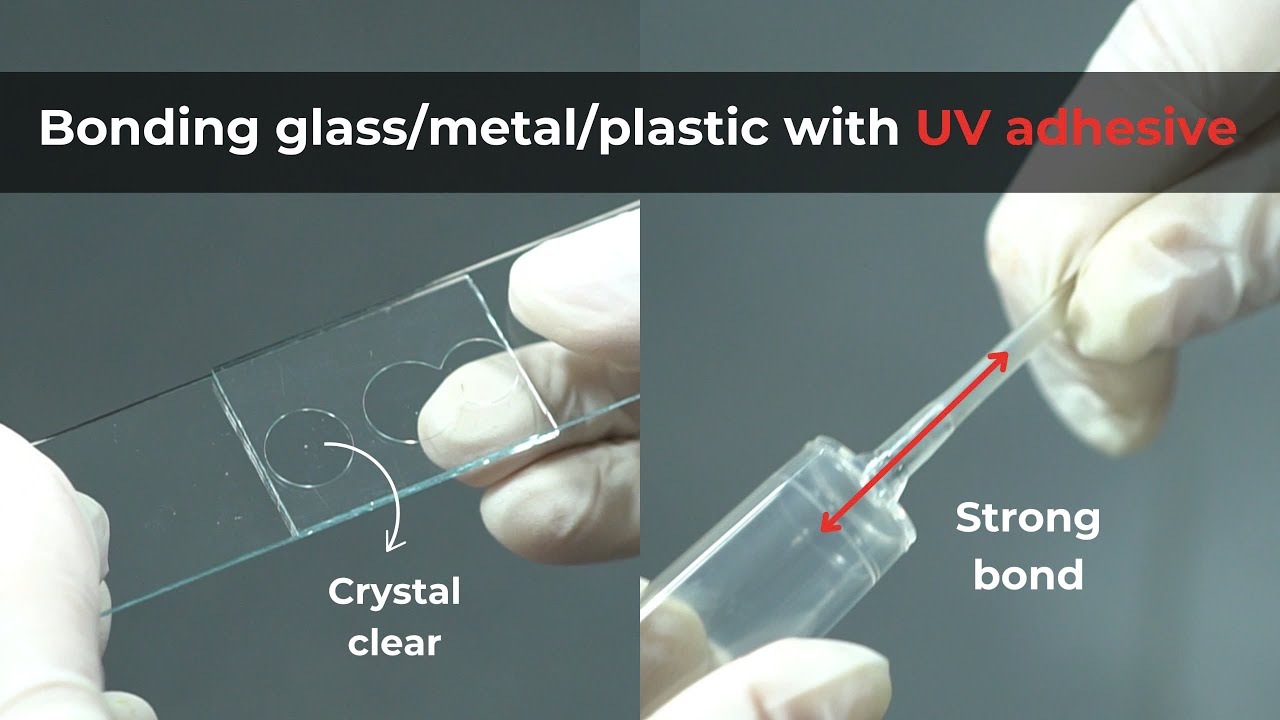 What substrates can UV adhesive bond? - YouTube