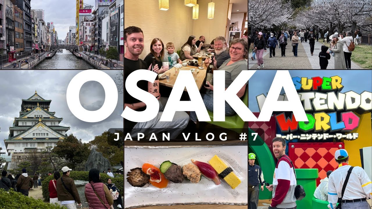 Our Final Stop in Japan | Osaka Family Vlog - YouTube