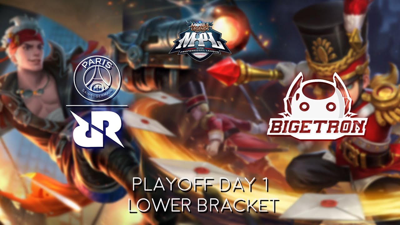 [MPL ID S3 PLAYOFF DAY 1] PSG.RRQ VS BIGETRON | SEJARAH TERBENTUK! RRQ ...