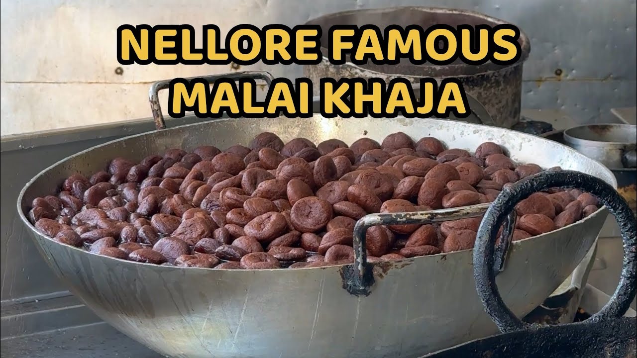 ⚠️ Nellore Famius MALAI KHAJA | Nom Nom Foodie | Murali Krishna Sweets ...