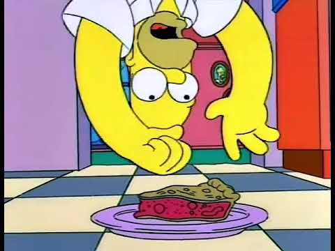 The Simpsons - Mmm...floor pie. - YouTube