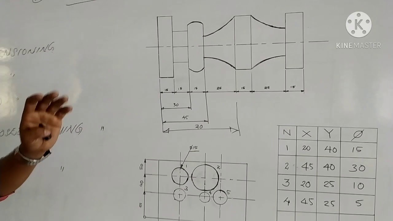 Engineering drawing part 5 - YouTube
