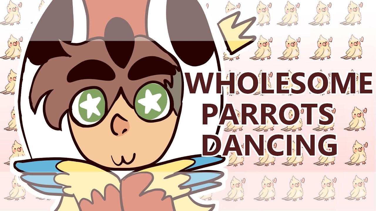 WHOLESOME PARROTS DANCING MEME | Sultan Sketches UWU Challenge - YouTube