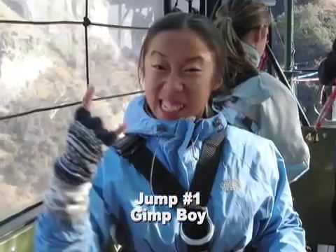 Shotover Canyon Swing: Gimp Boy & Back Flip - YouTube