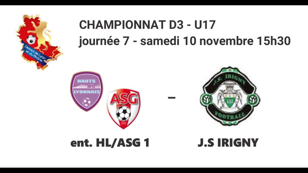 HL TV 2k12 U17 vs JS Irigny - YouTube