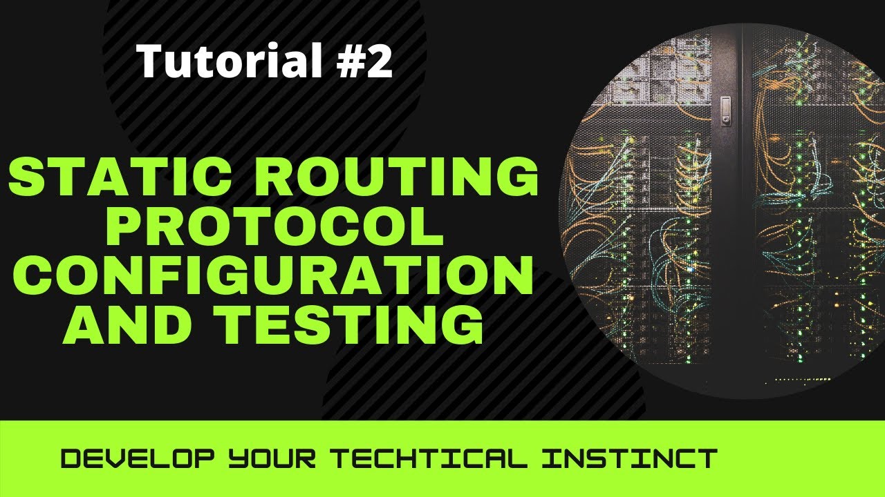 Static Routing Protocol using Two Routers | Packet Tracer - YouTube