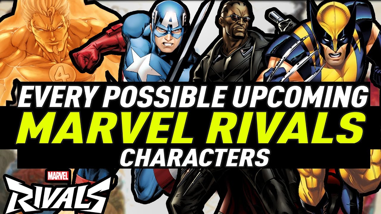 Marvel Rivals Confirmed Characters & Possible New Release #marvelrivals ...