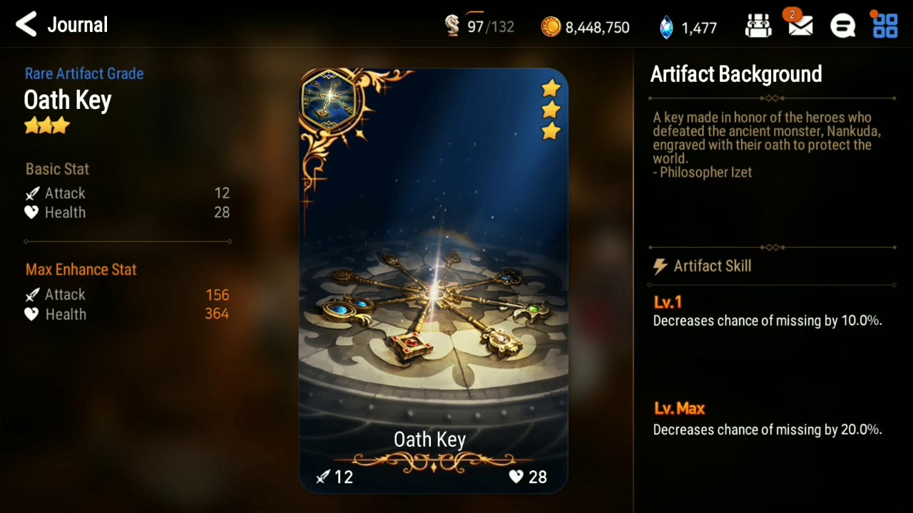 Epic 7: Oath Key Artifact Overview - YouTube