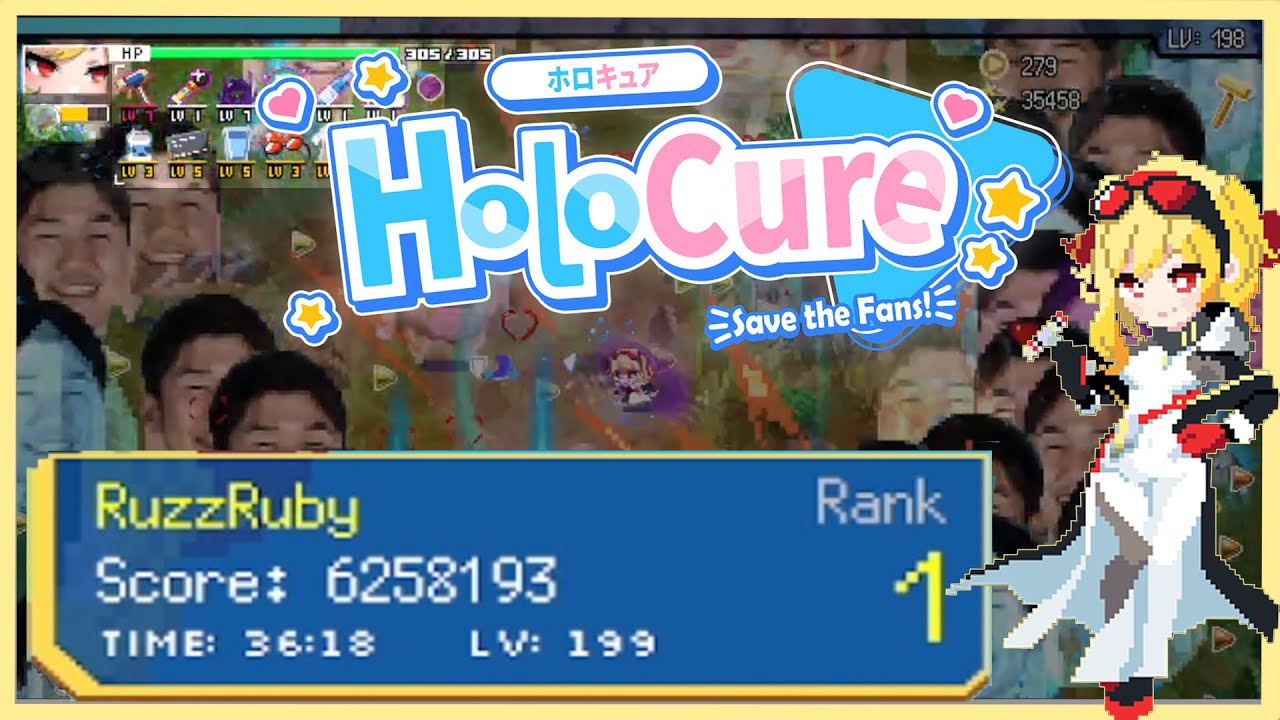 [HoloCure 0.6]Kaela is the best for late game 36min [Endless] - YouTube