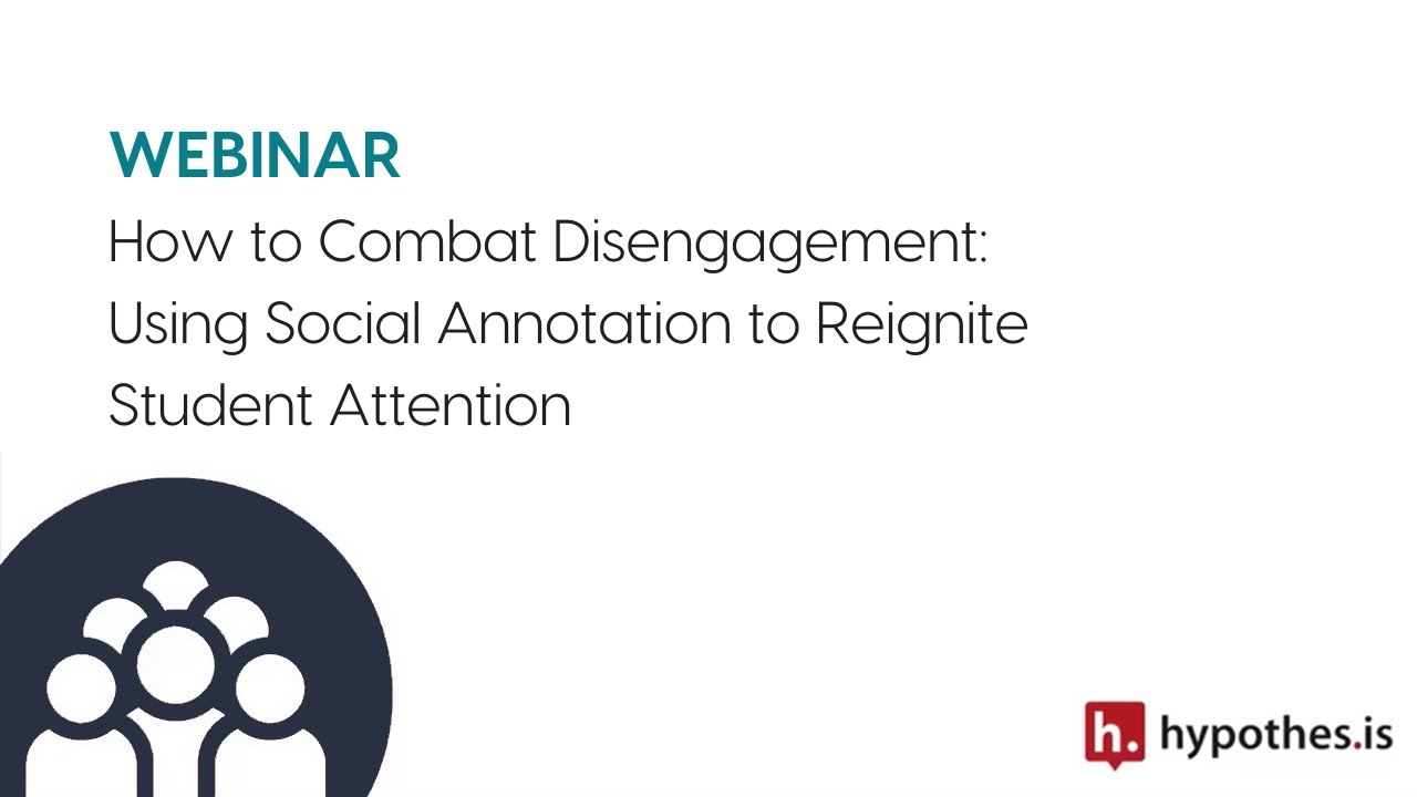 How to Combat Disengagement: Using Social Annotation to Reignite ...