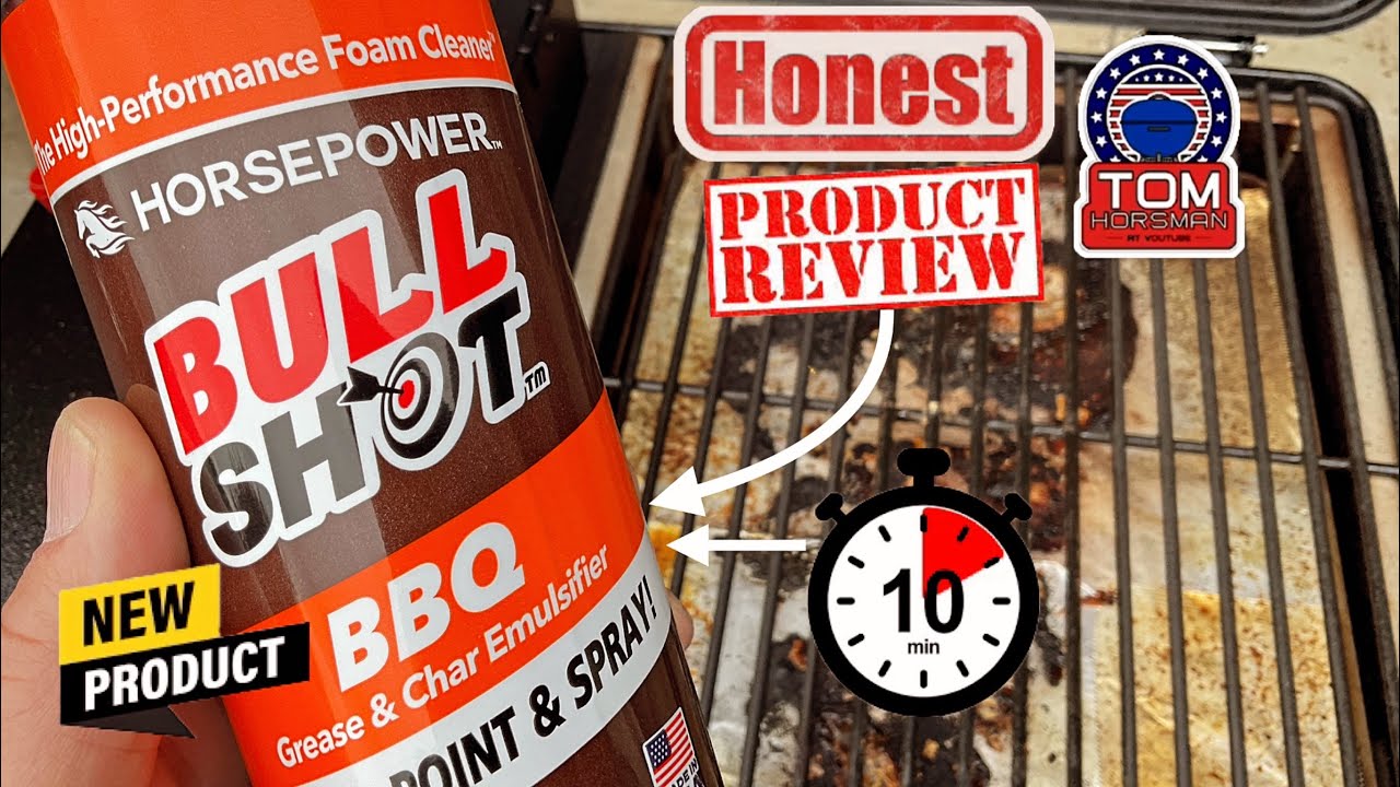 Honest Review of Bull Shot BBQ Grill Grease and Char Cleaner! / Is It ...